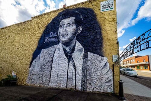 Del Reeves Mural - Alleghany Arts Council